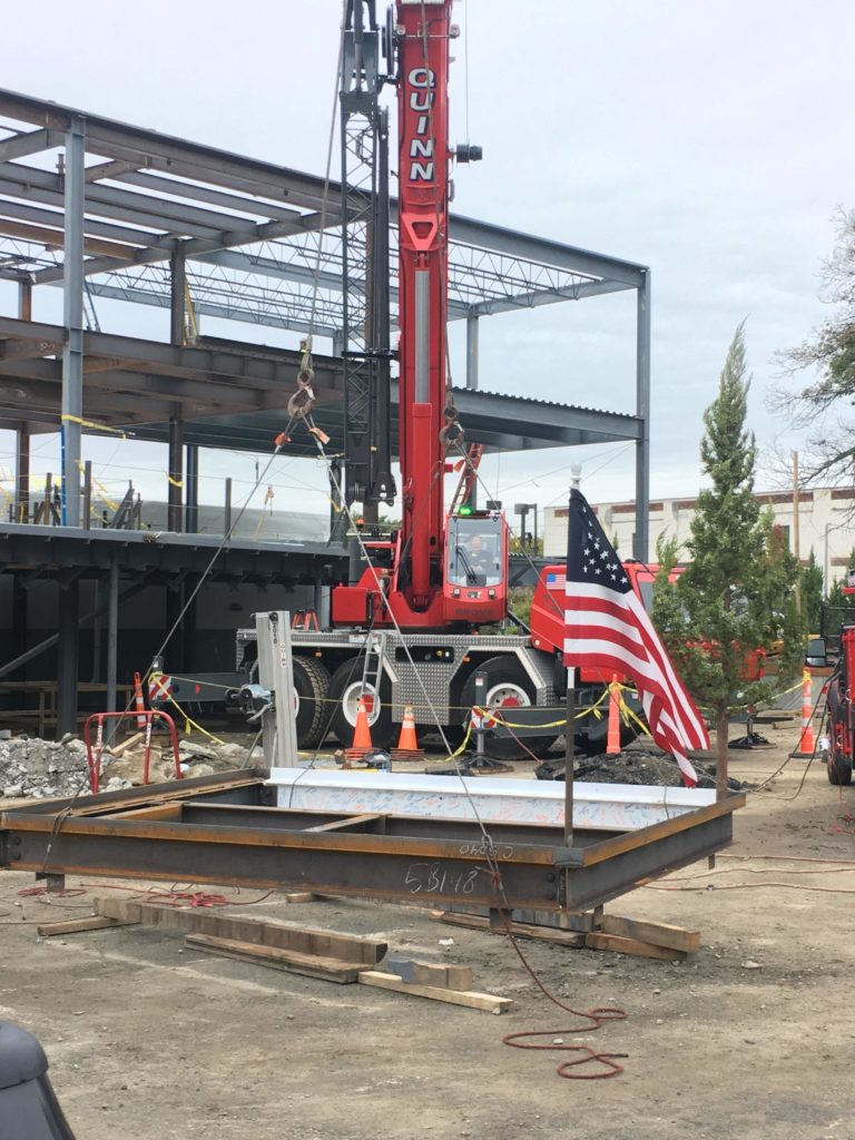 “Topping Off” Beam Signing & Raising - Community Servings
