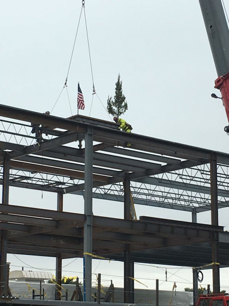 “Topping Off” Beam Signing & Raising - Community Servings